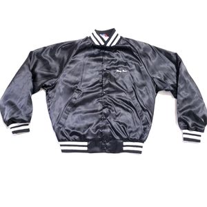 ASW Jackets | Jackets & Coats | Vintage Asw Small Black Versity Jacket ...
